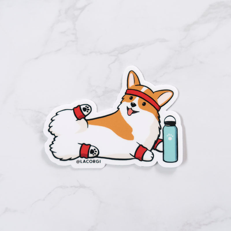 Leg Day Sticker – LaCorgi